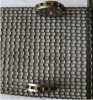 China 316 Stainless Steel Flat Wire Mesh Chain Belt for Conveyor Systems - Custom Sizes Available with 1-Year Warranty for sale