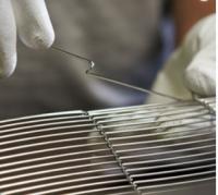 China 304/316 Stainless Steel Flat Flex Wire Conveyor Belt 15mm-6000mm Width with 1.0-3.0mm Wire Diameter for sale