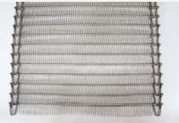China SS304 Stainless Steel Wire Link Herringbone Conveyor Belt 600mm Width for Sushi Production for sale