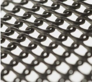 China Stainless Steel Chain Mesh Conveyor Belt for Biscuit Ovens - Z47 Type with 1.2mm Wire Diameter and 2.2mm Belt Thickness for sale