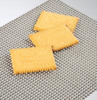 China Stainless Steel Chain Mesh Conveyor Belt for Biscuit Ovens - Z47 Type with 1.2mm Wire Diameter and 2.2mm Belt Thickness for sale