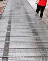 China Customized Food Grade 304 Stainless Steel Wire Mesh Conveyor Belt with 100-6000mm Width and -55°C to 1150°C Temperature Range for sale