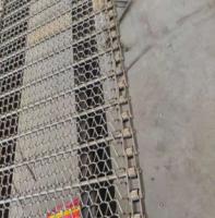 China Customized Food Grade 304 Stainless Steel Wire Mesh Conveyor Belt with 100-6000mm Width and -55°C to 1150°C Temperature Range for sale