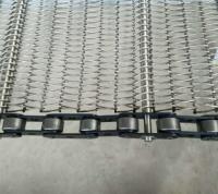 China V Shape Stainless Steel Wire Mesh Conveyor Belt - Custom Sizes with ISO9001 Certification for Food Industry for sale