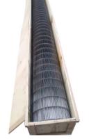 China 1mx0.6m Metal Diamond Mesh Steel Wire Conveyor Belt for sale