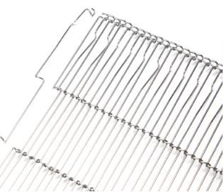China Yisen 304 Stainless Steel B Type Oven Conveyor Belt - 0.01-10.0mm Wire Diameter, Customizable Industrial Grade for sale