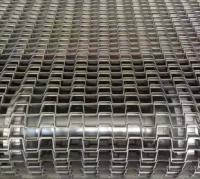 China 304 Stainless Steel Great Wall Mesh Belt 20-200cm Width with 1.5mm Thickness for Industrial Conveyor Systems for sale