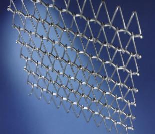 China 316 Stainless Steel Balanced Weave Conveyor Belt 0.1-10mm Wire Diameter Custom Sizes for Industrial Applications for sale