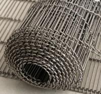 China 304/316 Stainless Steel Flat Flex Wire Mesh Conveyor Belt for Pizza Oven and Food Processing Equipment for sale