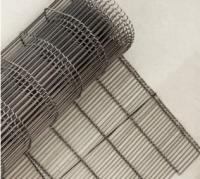 China 304/316 Stainless Steel Flat Flex Wire Mesh Conveyor Belt for Pizza Oven and Food Processing Equipment for sale