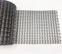 China Galvanized Horseshoe Hinged Stainless Steel Conveyor Belt Wire Net - 0.8-3mm Thickness, 19.05-76.2mm Rod Pitch for sale