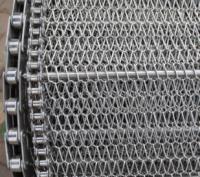China 304 Stainless Steel Balanced Weave Conveyor Belt 0.2-4.0m Width For Food Processing Applications for sale
