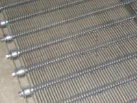 China 304 316 Stainless Steel Wire Mesh Conveyor Belt for Pizza Ovens - Heat Resistant Industrial Food Grade Mesh Belt for sale
