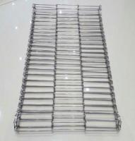 China Type B Stainless Steel 304 Mesh Conveyor Belt for Food Processing - 1.0-3.0mm Wire Diameter Options for sale