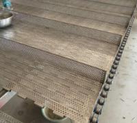 China SUS304 Stainless Steel Perforated Chain Plate Conveyor Belt 0.38x5m for Food Industry for sale