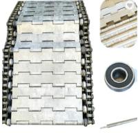 China SUS304 Stainless Steel Perforated Chain Plate Conveyor Belt 0.38x5m for Food Industry for sale