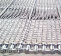 China 400mm 500mm Stainless Steel Wire Mesh Conveyor Belt with Chain Drive for Industrial Applications for sale