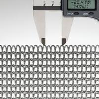 China Rolled 4x8 Steel Galvanized Diamond Mesh Wire Conveyor Belts for Biscuit Baking Ovens with 1.2-1.5mm Wire Diameter for sale