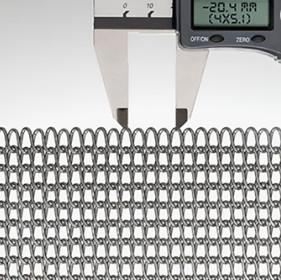 China Rolled 4x8 Steel Galvanized Diamond Mesh Wire Conveyor Belts for Biscuit Baking Ovens with 1.2-1.5mm Wire Diameter for sale