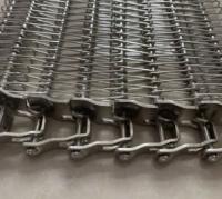 China Continuous Biscuit Wire Mesh Belt Conveyor Furnace - 180° Turn Capability with 1.2-2.0mm Wire Diameter Options for sale