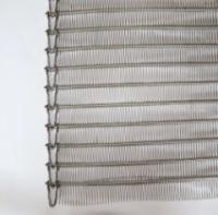 China SS304 Stainless Steel Spiral Grid Belt Conveyor 600mm Width with 31.75mm Rod Pitch for Industrial Applications for sale