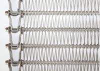 China SS304 Stainless Steel Spiral Grid Belt Conveyor 600mm Width with 31.75mm Rod Pitch for Industrial Applications for sale