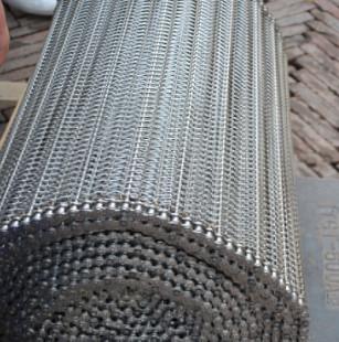 China Tiande Stainless Steel Chain Flat Flex Belt Conveyor 150-5500mm Width -40℃ to 1300℃ Temperature Range for sale