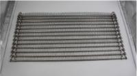 China Stainless Steel SUS304 Wire Spiral Mesh Conveyor Belt for Baking - 304.8-1376mm Width, 180° Turning for sale