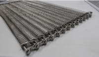 China Stainless Steel SUS304 Wire Spiral Mesh Conveyor Belt for Baking - 304.8-1376mm Width, 180° Turning for sale