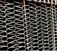 China Stainless Steel Spiral Wire Mesh Drying Conveyor Belt 0.2-4m Width for Peanut Processing for sale
