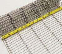 China Heat Resistant SS 304 Flat Flex Wire Mesh Belt with 70-85% Open Area for Baking Conveyor Systems for sale