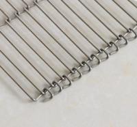 China Heat Resistant SS 304 Flat Flex Wire Mesh Belt with 70-85% Open Area for Baking Conveyor Systems for sale