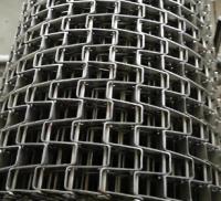 China OEM Stainless Steel Chain Driven Wire Mesh Conveyor Belt 1.2-3.0mm Wire Diameter 25.4-76.2mm Pitch for sale