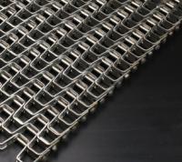 China OEM Stainless Steel Chain Driven Wire Mesh Conveyor Belt 1.2-3.0mm Wire Diameter 25.4-76.2mm Pitch for sale