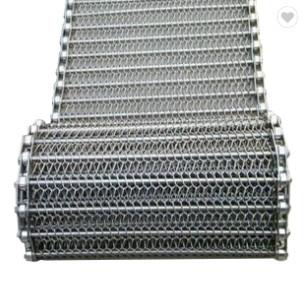 China Plain Weave Sintered Stainless Steel Filtration Mesh Conveyor Belt 150-5500mm Width -40℃ to 1300℃ Temperature Range for sale