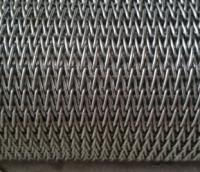 China SS 304 Stainless Steel Spiral Wire Mesh Conveyor Belt 0.8-3mm Wire Diameter for Dry Nuts Roasting Machines for sale