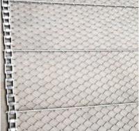 China Customized Food Industry Diamond Mesh Steel Plate Conveyor Belt for sale