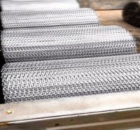 China Customized Food Industry Diamond Mesh Steel Plate Conveyor Belt for sale