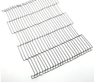 China SS304 Stainless Steel Flat Flex Food Oven Conveyor Belt - Plain Weave Wire Mesh for Baking Industry for sale