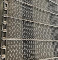 China SS304 Stainless Steel Flat Flex Food Oven Conveyor Belt - Plain Weave Wire Mesh for Baking Industry for sale