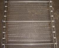 China ODM High Temperature Diamond Mesh Steel Wire With Chain Driven for sale