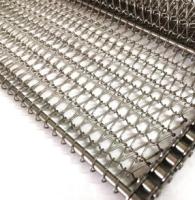China 304SS Expandable Sheet Metal Diamond Mesh Panels Conveyor Belt for sale