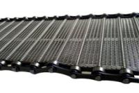 China 304SS Expandable Sheet Metal Diamond Mesh Panels Conveyor Belt for sale