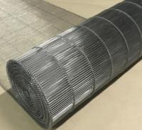 China SS304 SS316 Flat Mesh Conveyor Belt 200-3800mm Width for Chocolate Biscuit Food Processing for sale