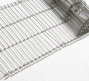 China 304 Stainless Steel Flat Flex Conveyor Belt - 0.035