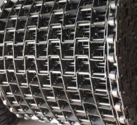 China Stainless Steel Ladder Link Welded Wire Mesh Conveyor Belt - 1.2-4mm Wire Diameter, 30-120mm Spiral Pitch for sale