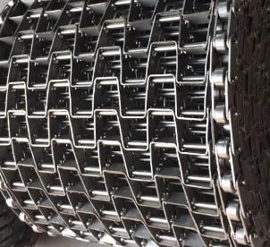 China Stainless Steel Ladder Link Welded Wire Mesh Conveyor Belt - 1.2-4mm Wire Diameter, 30-120mm Spiral Pitch for sale