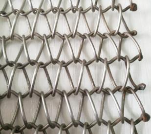 China SUS304 Stainless Steel Balanced Weave Conveyor Belt 0.9-3.0mm Wire Diameter for Industrial Material Transport for sale