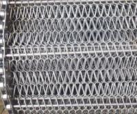China DIN JIS Stainless Steel Mesh Belt Wire Conveyor with Single Loop Edge for sale