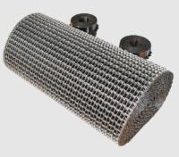 China Customized Side Guard Stainless Steel Mesh Belt Customizable Beltlength Customized Width Or Diameter Suitable For Heat Treatment Processes for sale